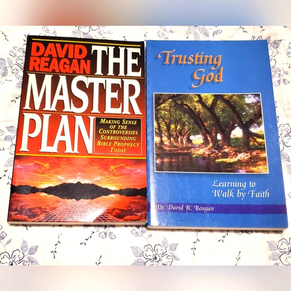Other | 2 Books By Drdavid Reagan On Prophecythe Master Plan And ...